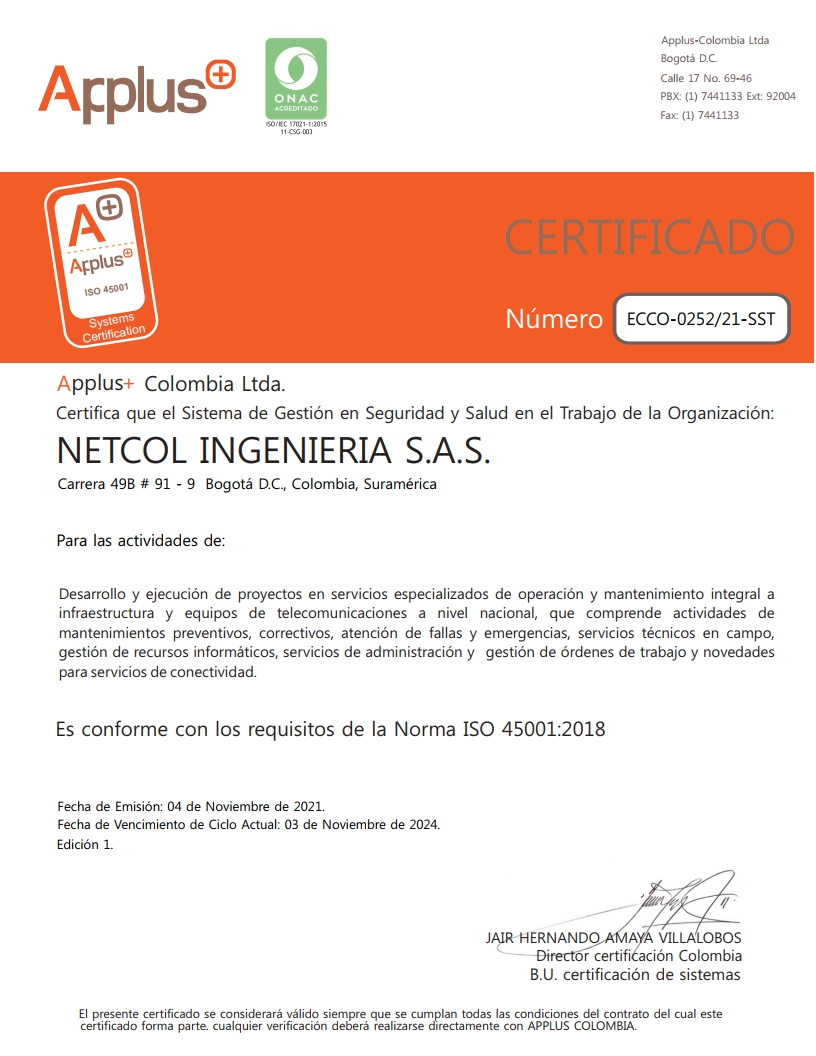 Somos NETCOL Colombia - NetCol